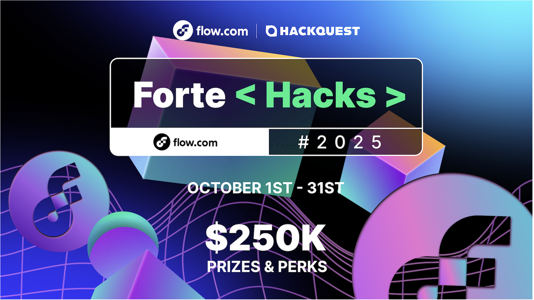 Flow and HackQuest Launch $250K Forte Hacks Hackathon With Disney, Dune, and Dapper - "The Defiant"