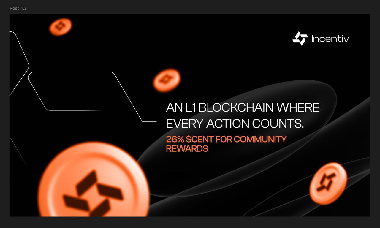 Incentiv Enters Public Era with 1.2M Wallets and 26% of $CENT Allocated ...