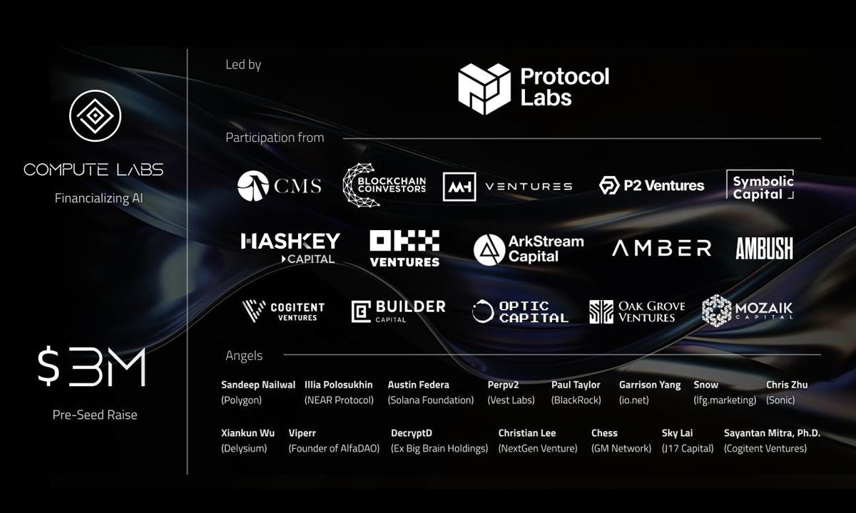 Compute Labs raises $3M Pre-Seed to bring tokenized GPUs to Solana - "The Defiant"