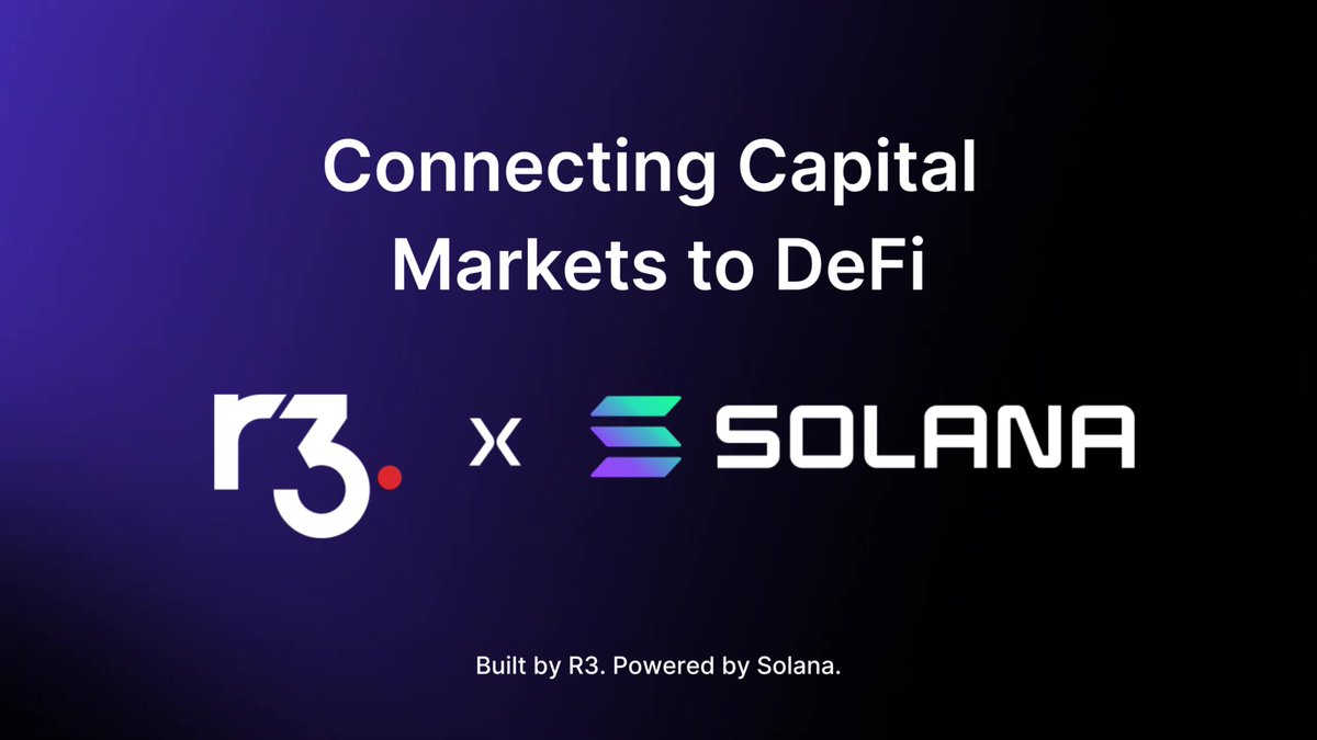 R3’s Corda Integrates With Solana to Enable $10 Billion in Tokenized ...