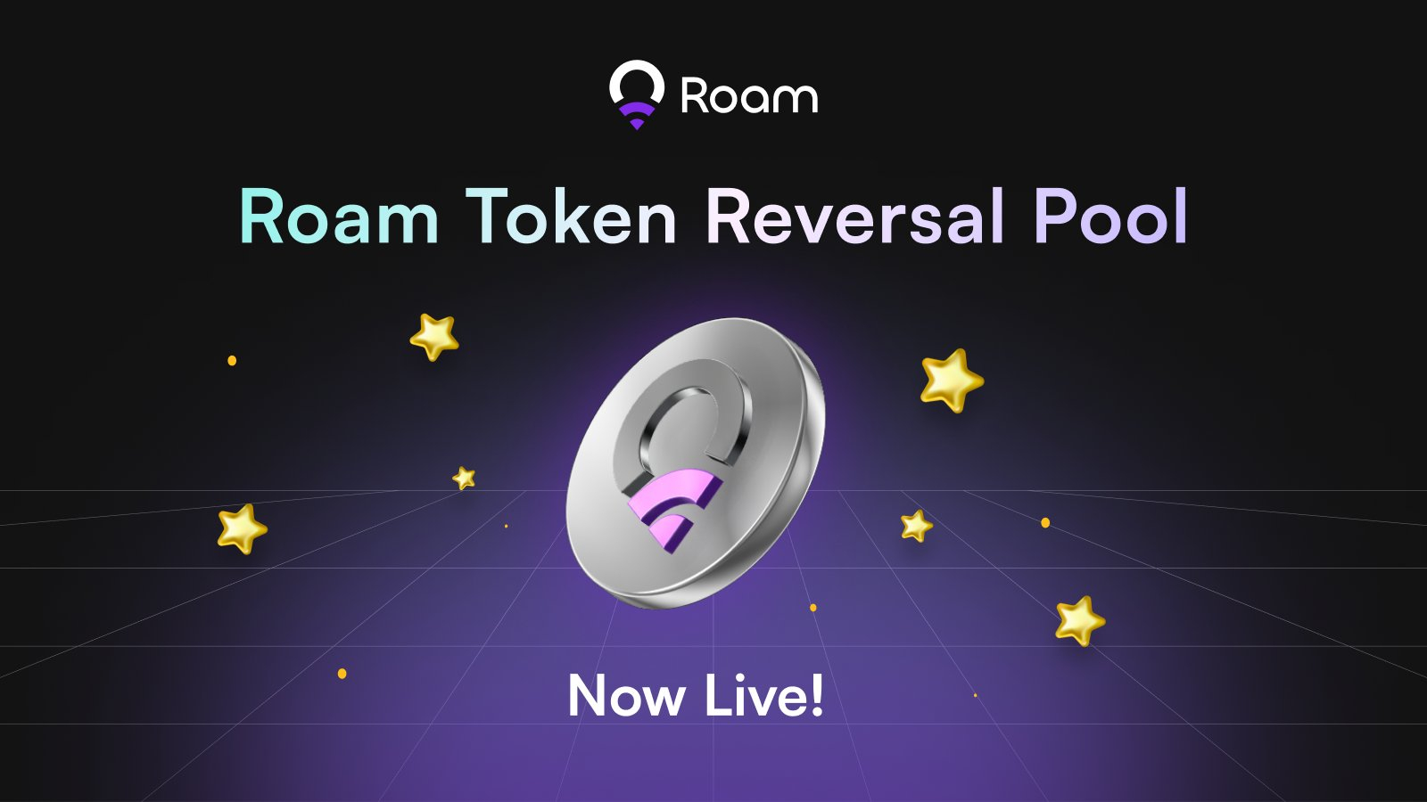 Roam Powers $ROAM with Token Reversal Pool and New Reward Options ...