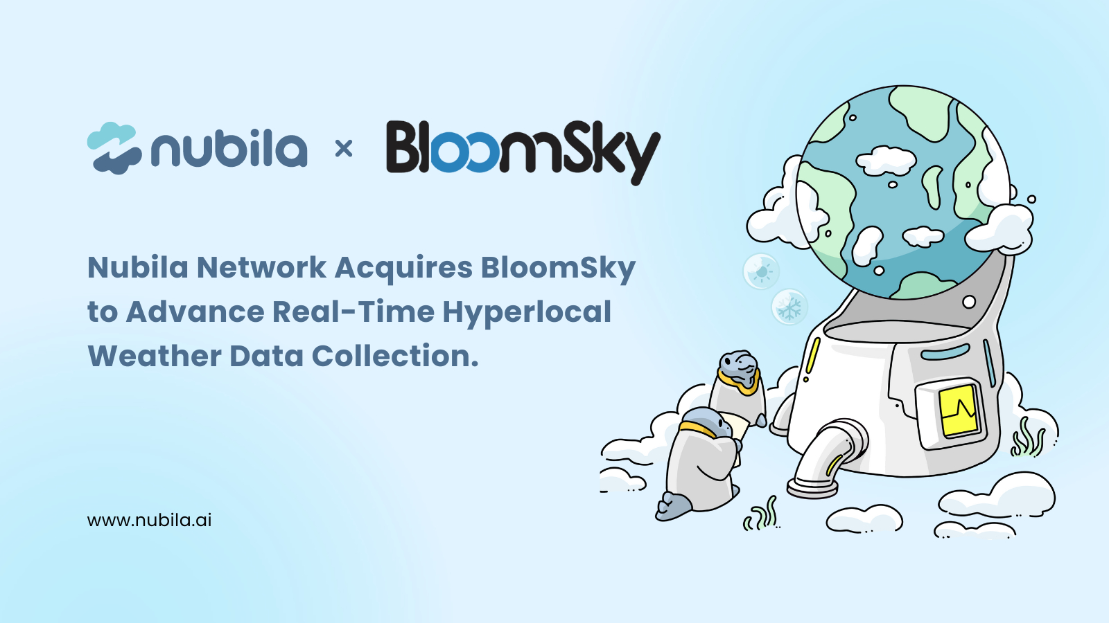 Nubila Network Acquires BloomSky to Advance Real-Time Hyperlocal Weather Data Collection - "The ...