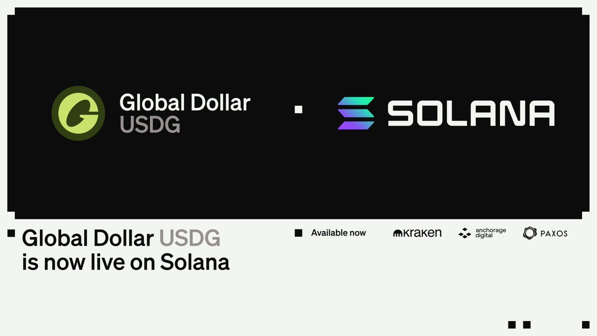 Paxos's USDG Stablecoin Launches on Solana, Fueled by 120% Growth in Stablecoin Supply - "The ...