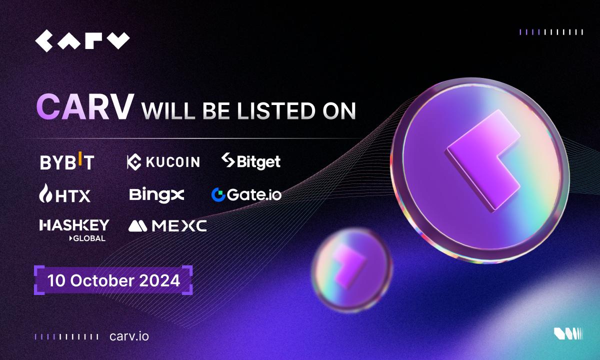 CARV Launches $CARV Token: Empowering Data Ownership And Value ...