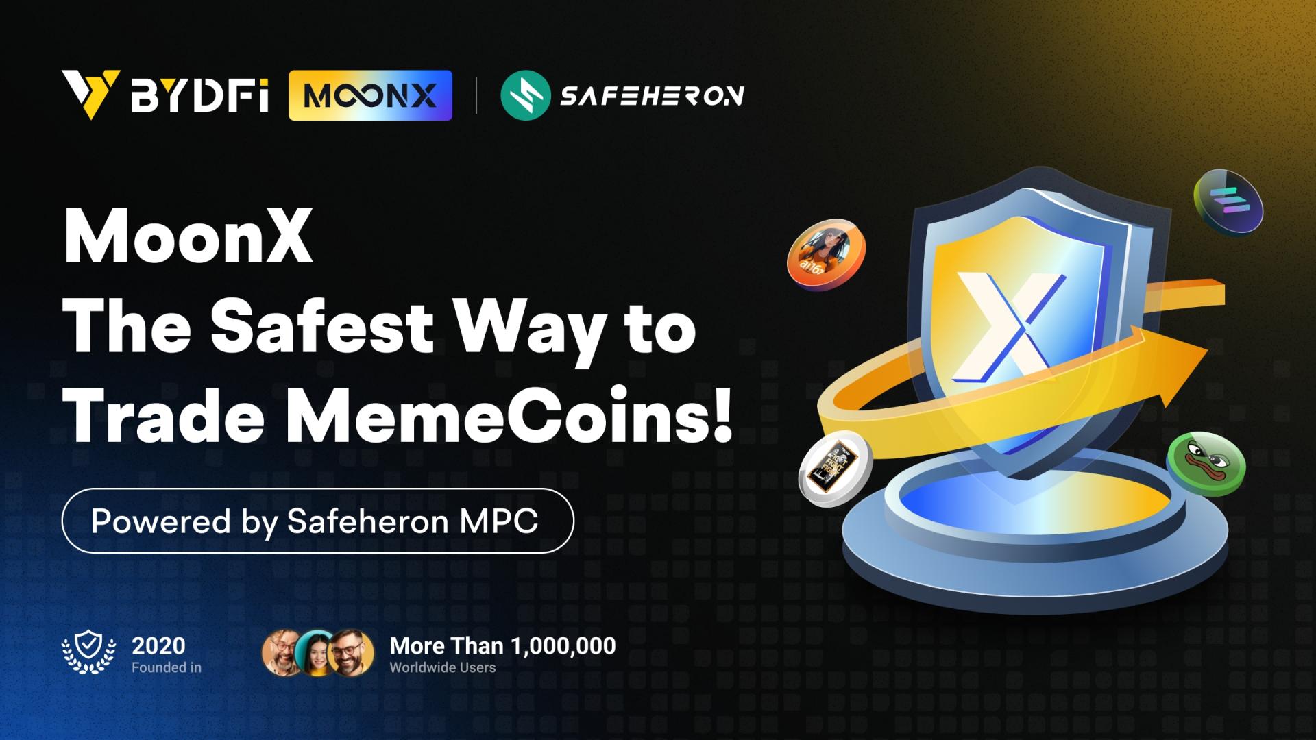 BYDFi Partners with Safeheron to Launch MoonX, The Ultimate Platform ...