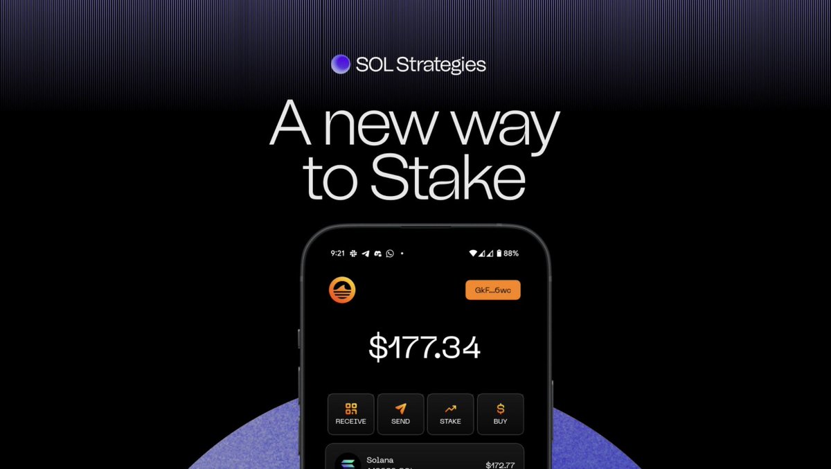 Sol Strategies Launches Orangefin Mobile App for Solana Staking with ...