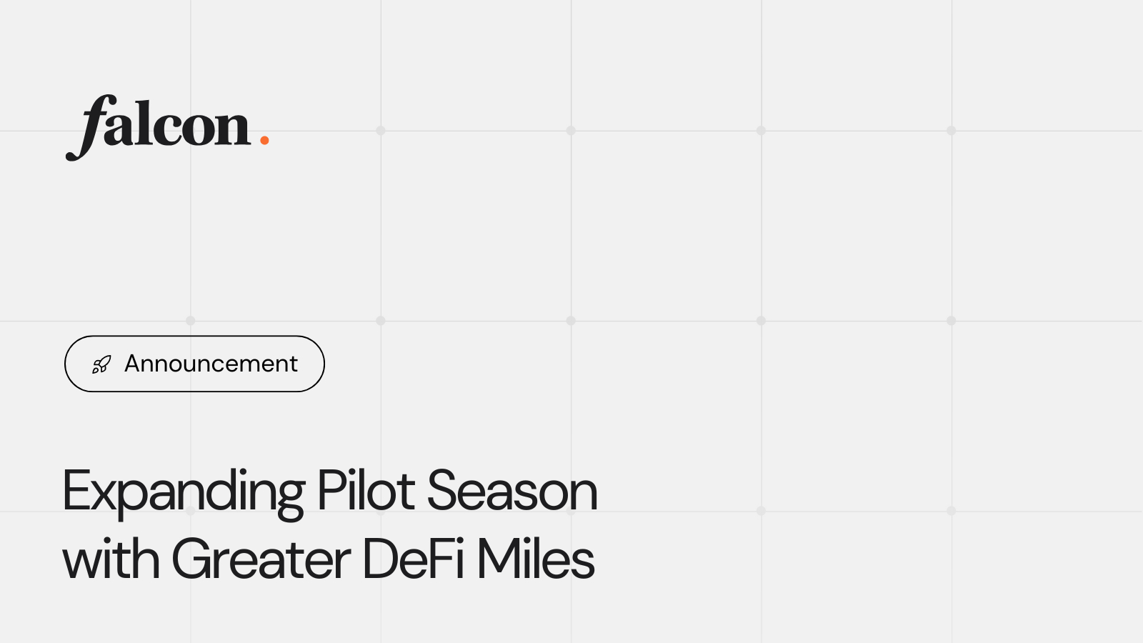 Falcon Finance Launches Miles Program to Reward DeFi Users of the ...