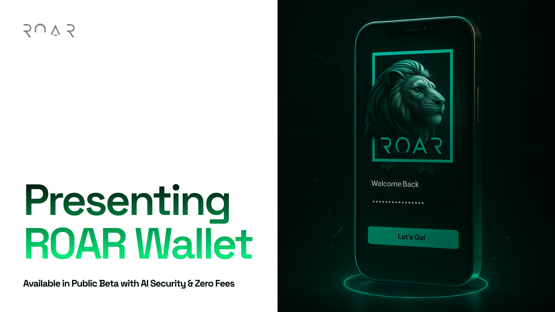 R0AR Wallet Beta Launches with AI Security, Zero Fees and 10,000 ...
