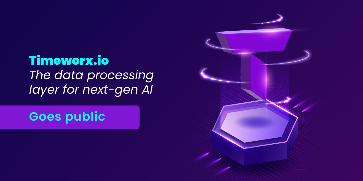 Timeworx.io, the data processing layer for next-gen AI, goes public ...