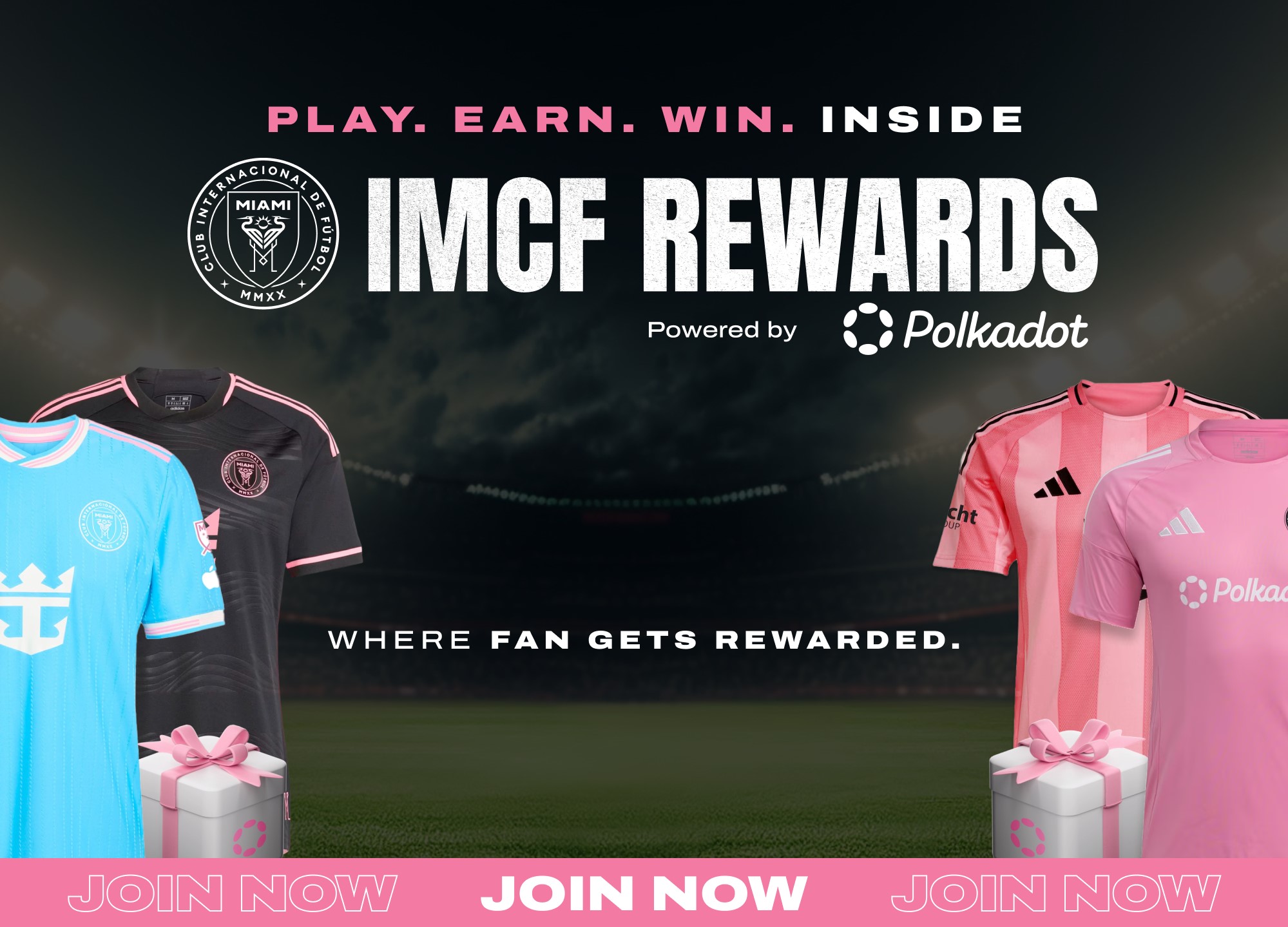 Polkadot Powers New Global Inter Miami Rewards Program - "The Defiant"